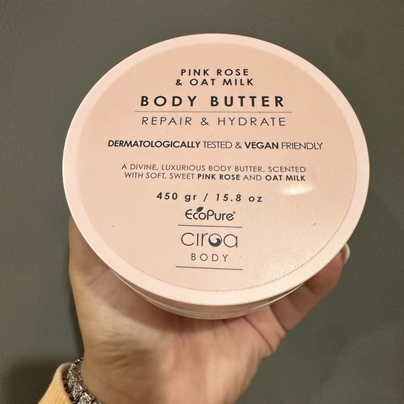Ciroa | Bath & Body | Ciroa Pink Rose Oat Milk Body Butter Body Butter ...